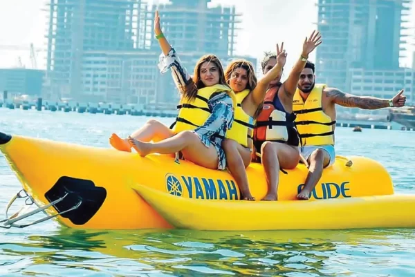 Banana Boat Ride In Dubai | Funtours Desert Safari Dubai